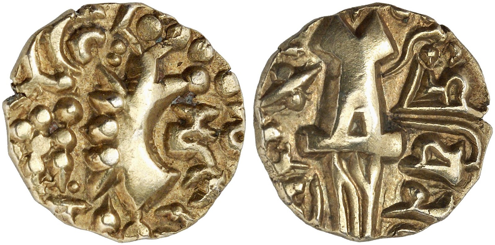 KIDARITEN IN INDIEN Vinayaditya, spätes 5. Jahrhundert. AV-Stater; | 907028