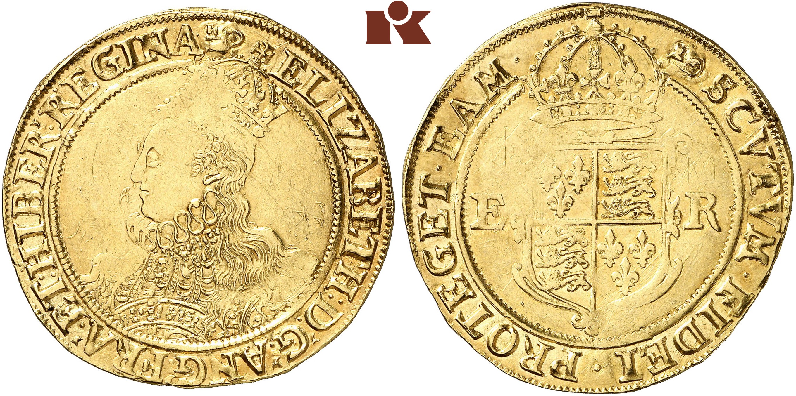 GROSSBRITANNIEN / IRLAND ENGLAND Elizabeth I, 1558-1603. Pound o. J ...