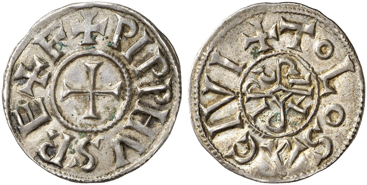 FRANKREICH/KAROLINGER Pippin I., König von Aquitanien, 817-838, oder ...