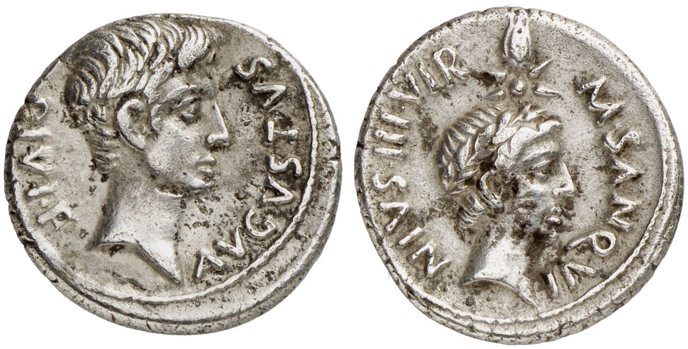 MÜNZEN DER RÖMISCHEN KAISERZEIT Augustus, 30 v.-14 n. Chr. und Divus ...
