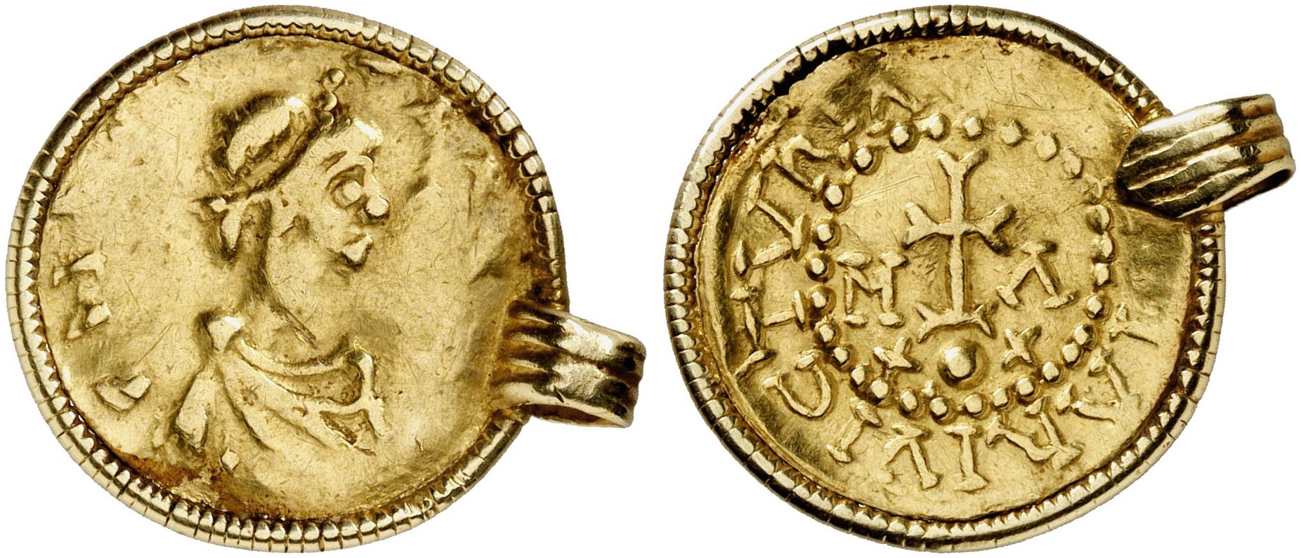 FRANKREICH/MEROWINGER MARSEILLE Chlothar II., 613-629. Solidus | 248196