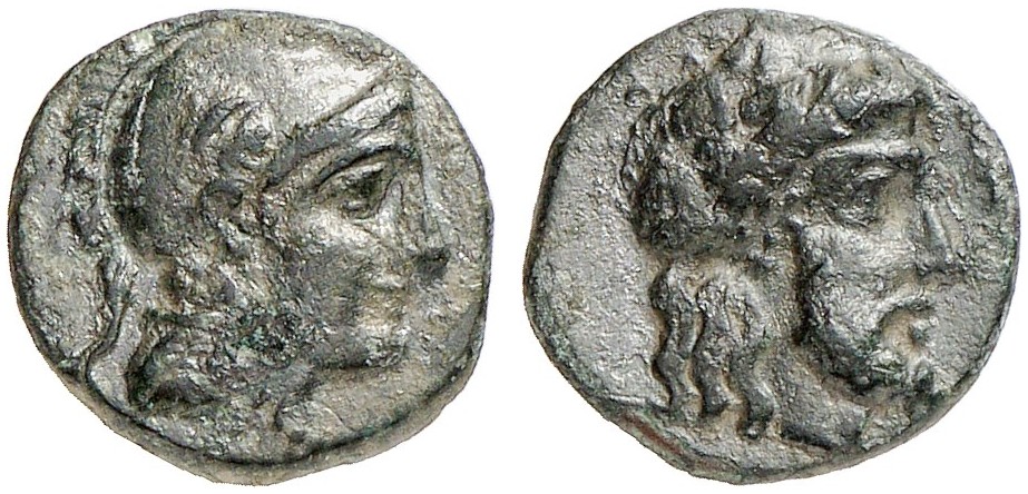 LYDIA Tissaphernes, Satrap, 401-395 v. Chr. Æ-Chalkus, Sardeis ...