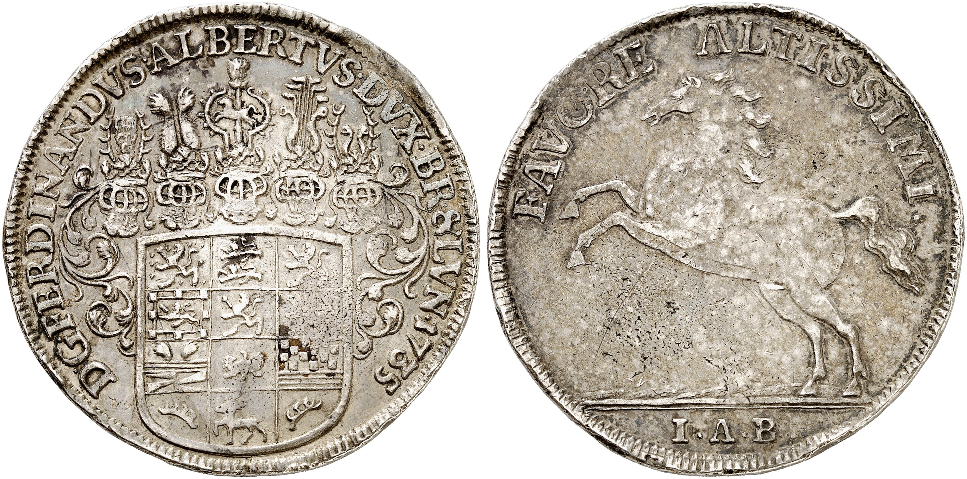 BRAUNSCHWEIG UND LÜNEBURG BRAUNSCHWEIG-WOLFENBÜTTEL Ferdinand Albrecht ...