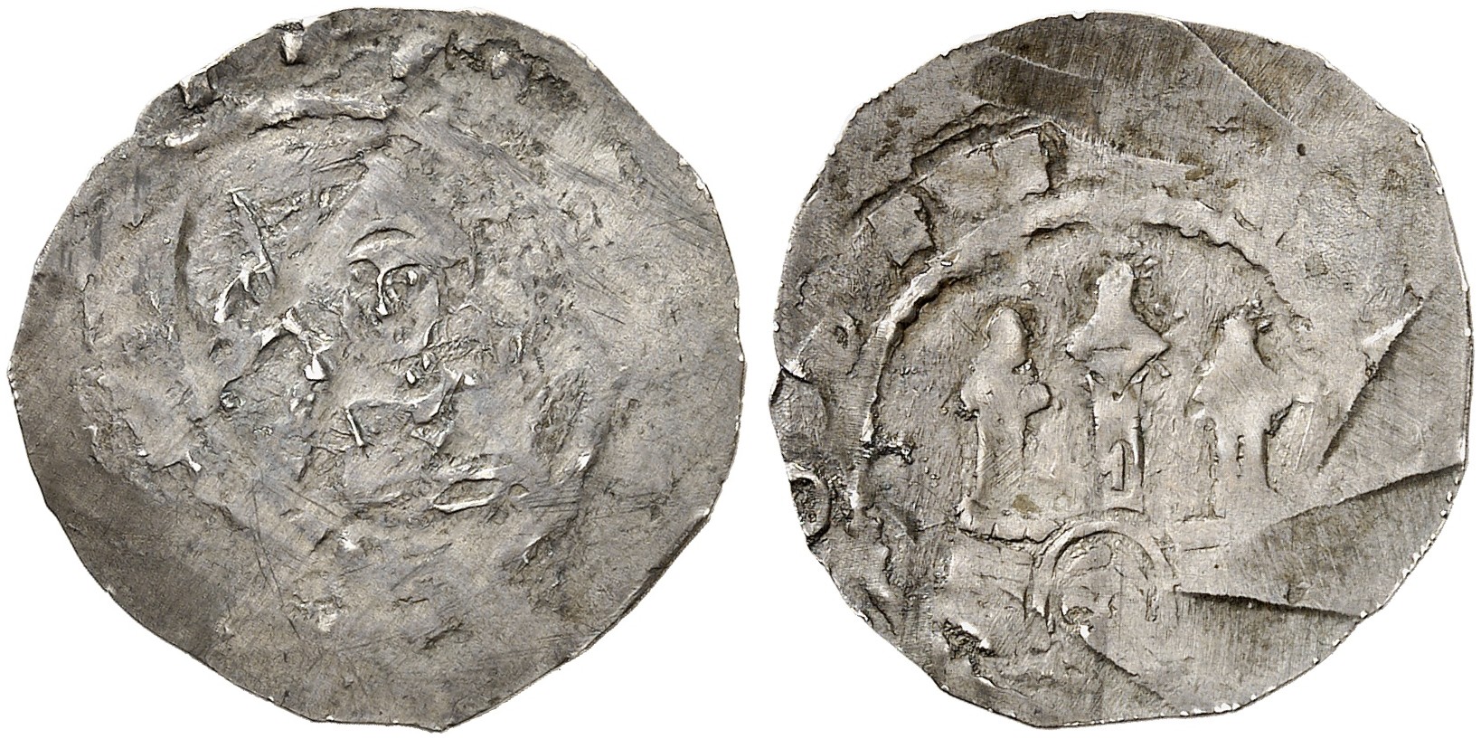 REGENSBURG MÜNZSTÄTTE DER HERZÖGE VON BAYERN Heinrich IX. oder Heinrich ...