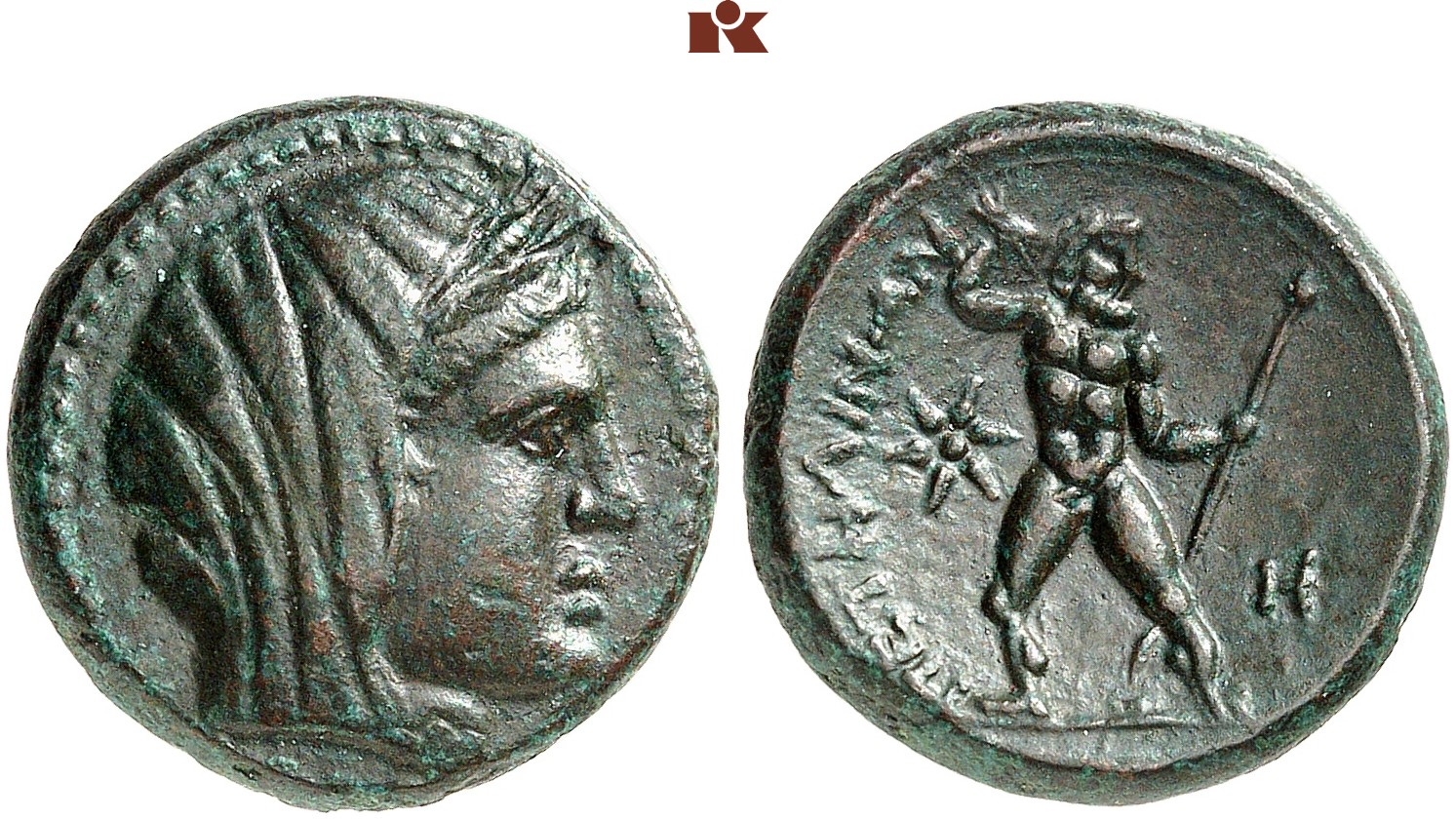 BRUTTIUM PETELIA. Æs, nach 216 v. Chr. (?); | 324441