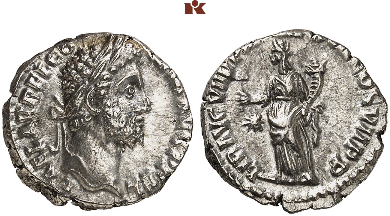 MÜNZEN DER RÖMISCHEN KAISERZEIT Commodus, 177-192. AR-Denar, 192, Rom; | 326615