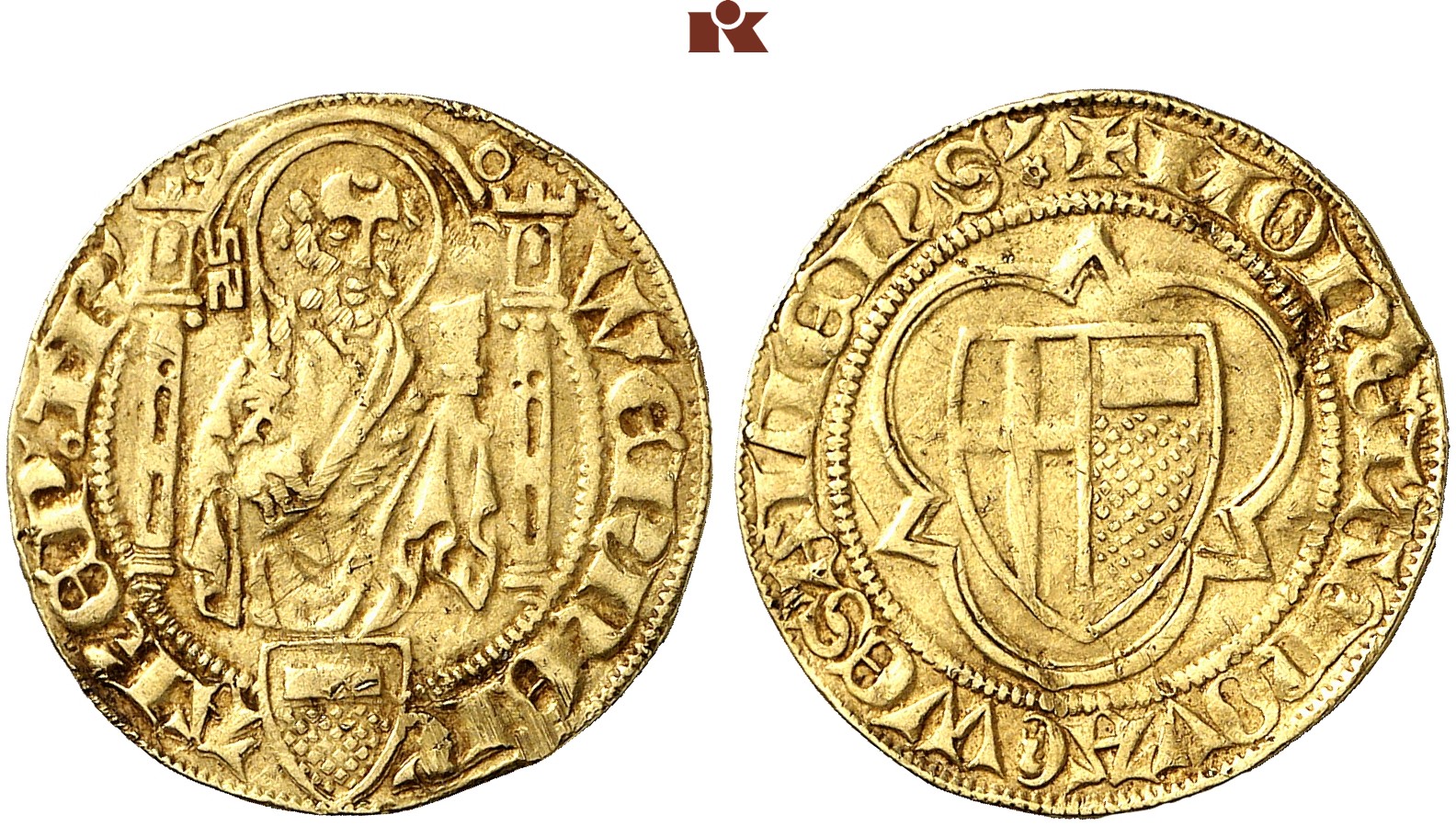 TRIER ERZBISTUM Werner von Falkenstein, 1388-1418. Goldgulden o. J ...