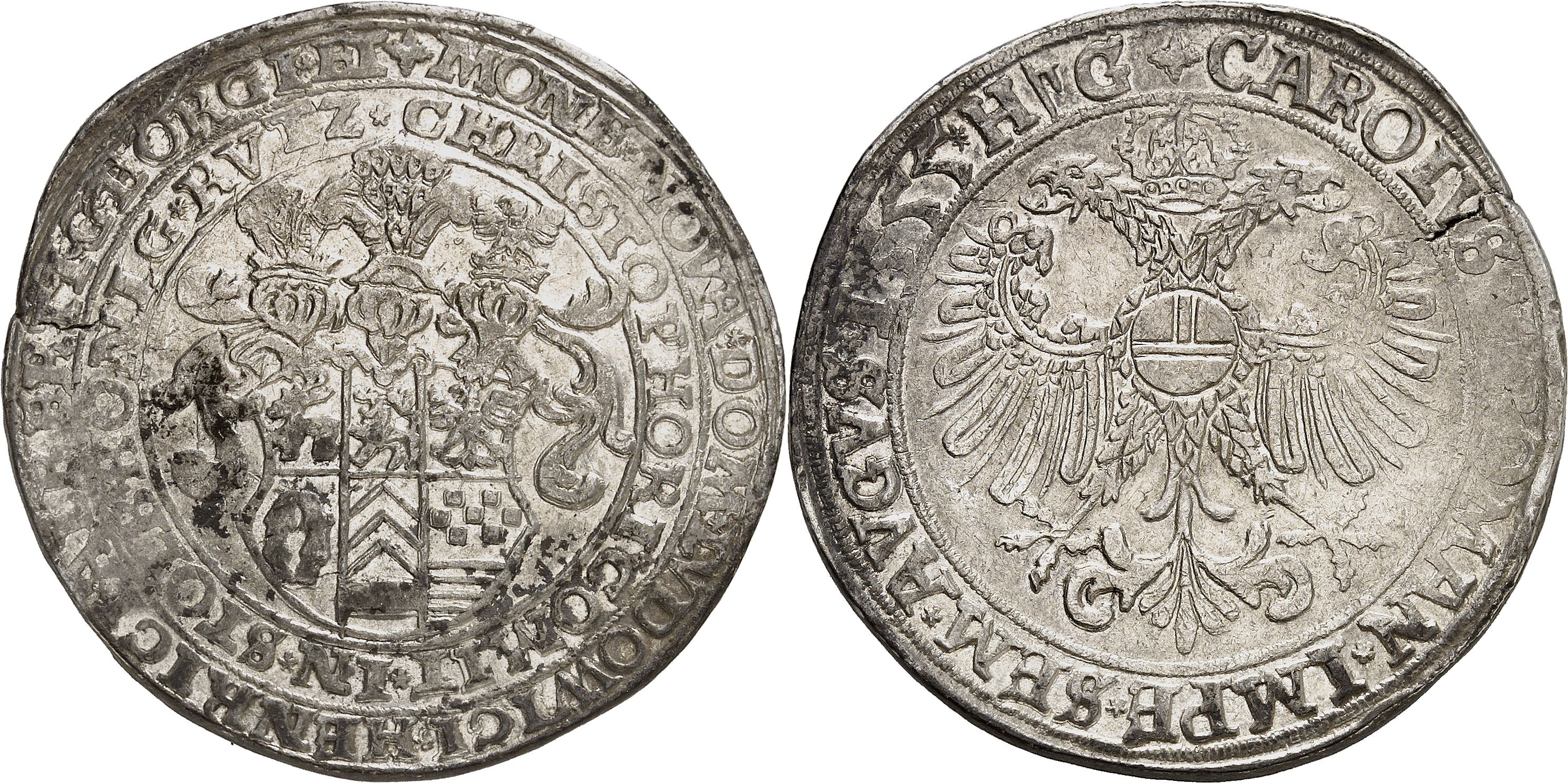 STOLBERG Ludwig II., Heinrich XXI., Albrecht Georg und Christof I ...