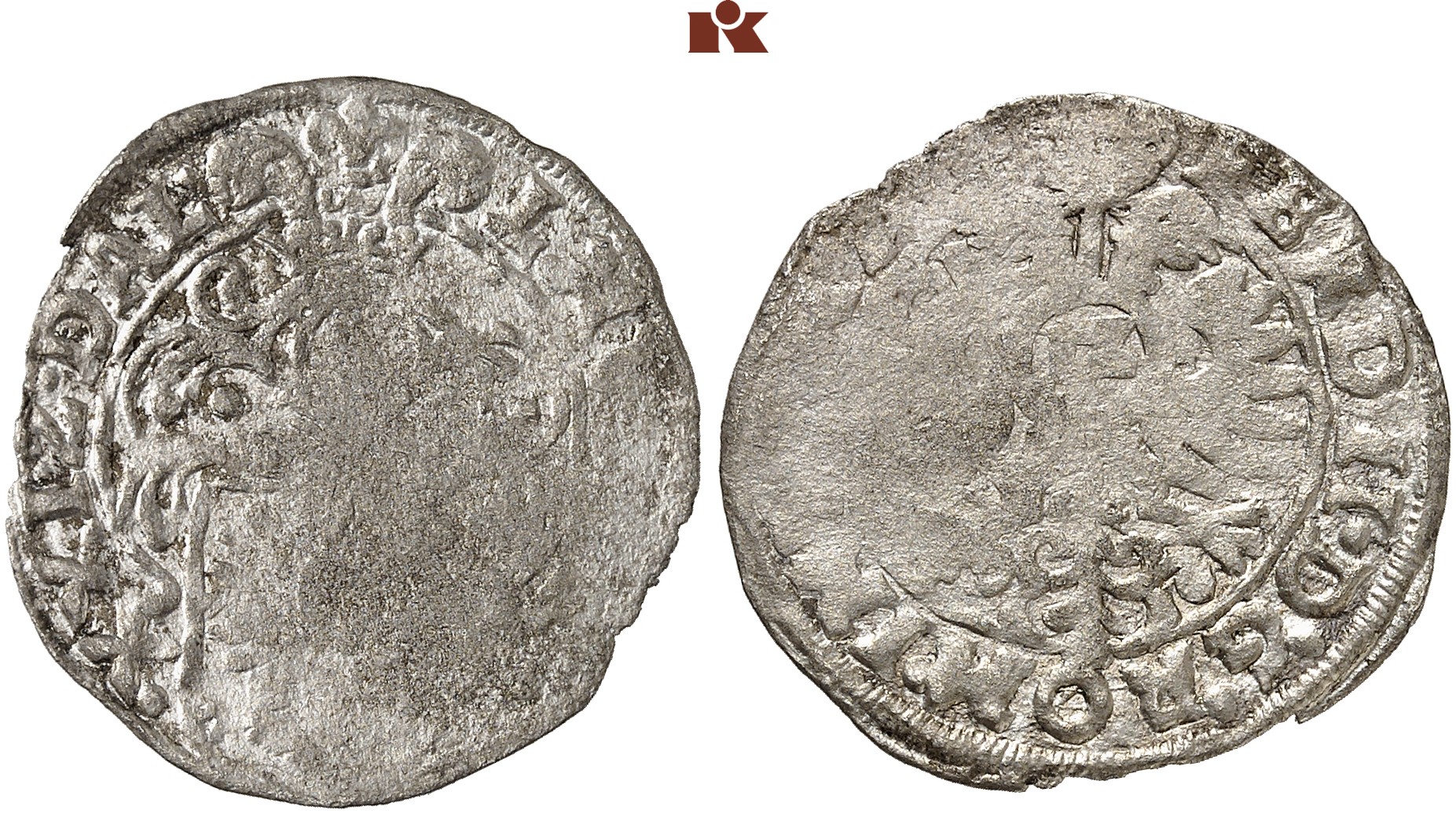 RIETBERG GRAFSCHAFT Johann III. von Ostfriesland, 1601-1625. Kipper ...