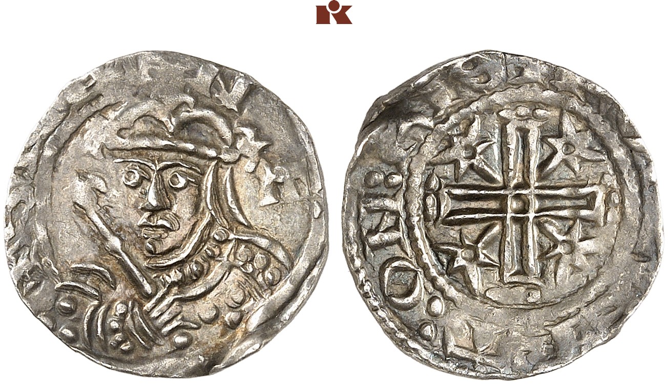 GROSSBRITANNIEN / IRLAND ENGLAND Stephen, 1135-1154. Penny, um 1145 ...