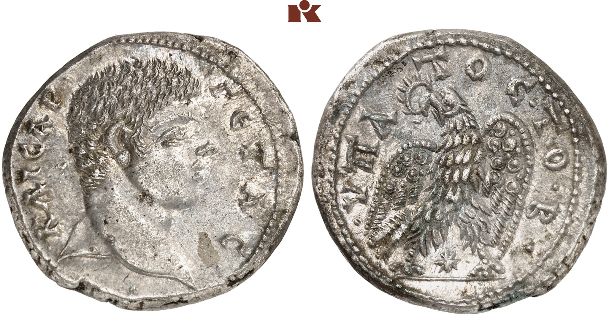 MÜNZEN DER RÖMISCHEN KAISERZEIT Septimius Severus, 193-211 für Geta. AR ...
