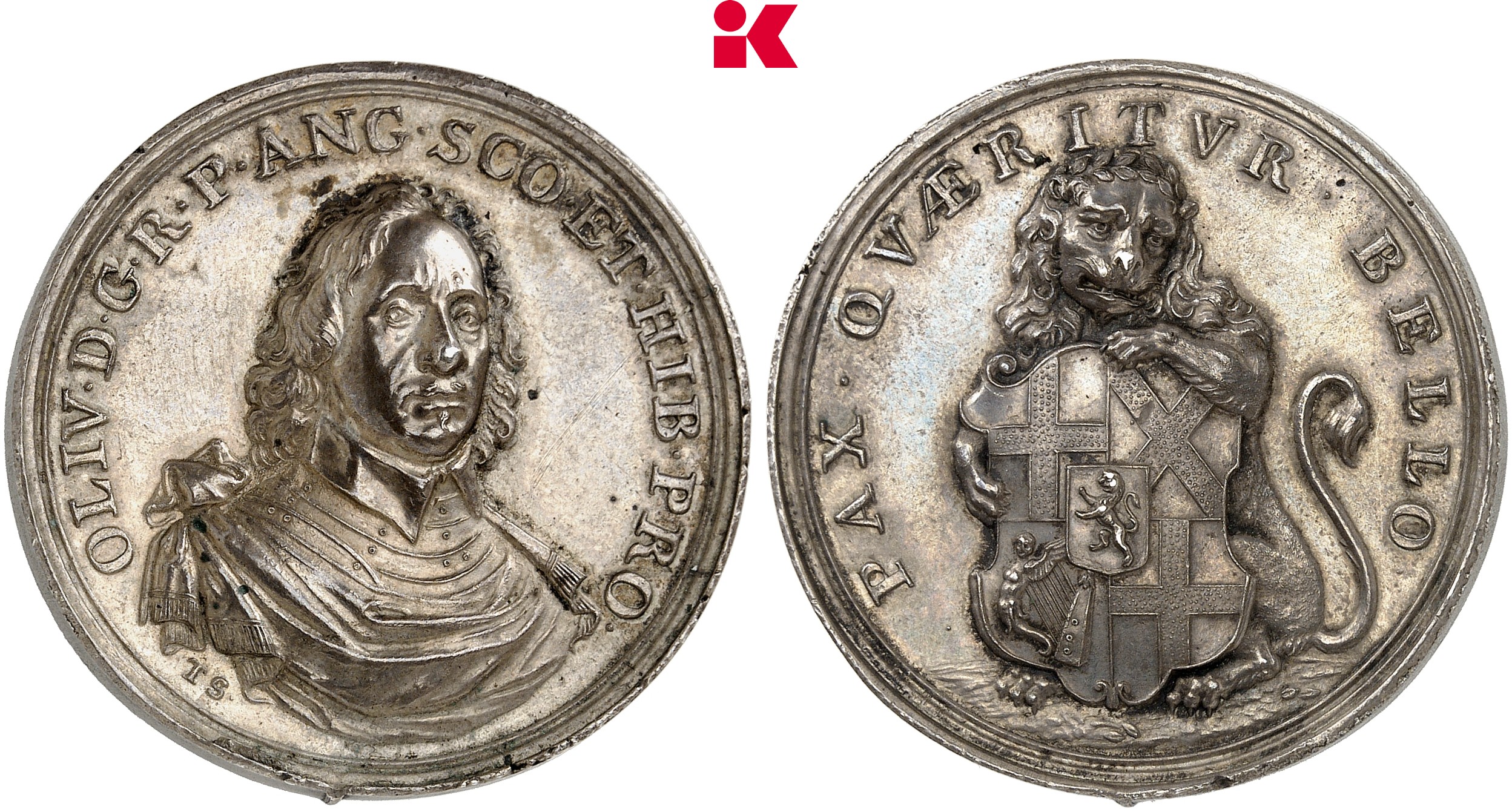 GROSSBRITANNIEN / IRLAND ENGLAND Oliver Cromwell, 1653-1658 ...