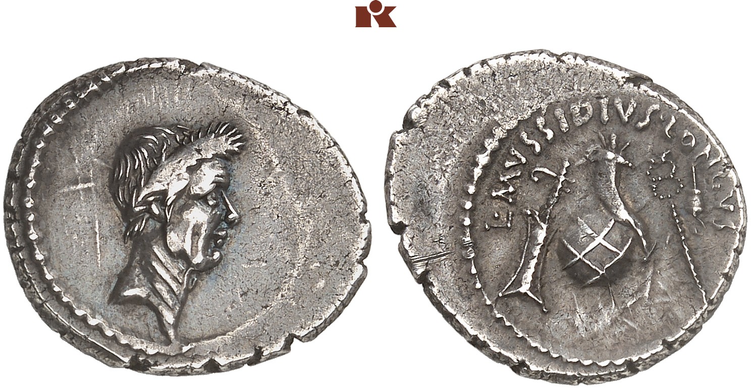 IMPERATORISCHE PRÄGUNGEN C. Julius Caesar, † 44 v. Chr. AR-Denar ...