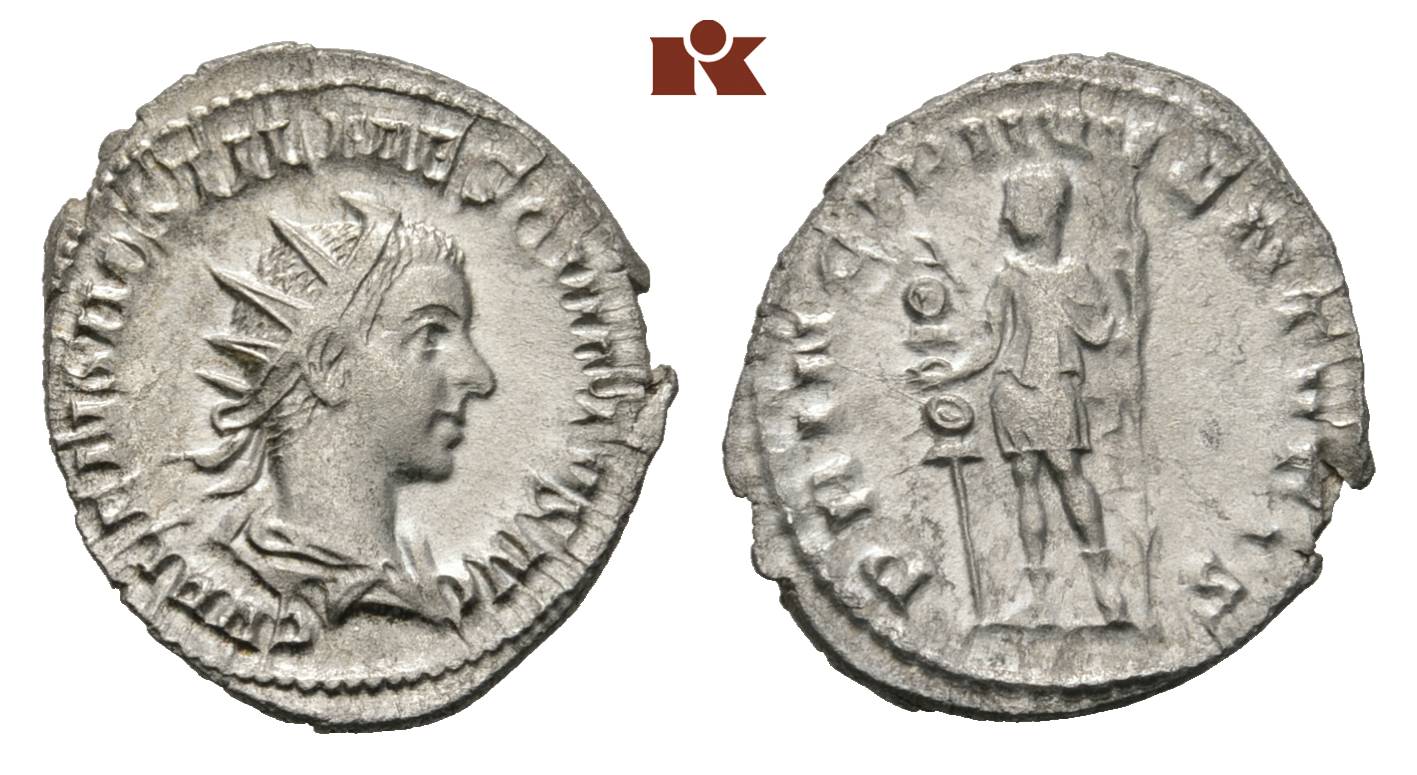 MÜNZEN DER RÖMISCHEN KAISERZEIT Traianus Decius, 249-251 für ...