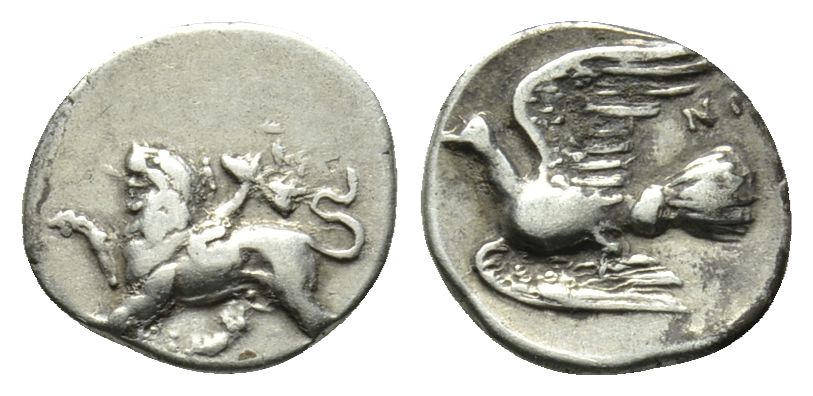 PELOPONNESUS SICYONIA. SIKYON. AR-Triobol, um 330/280 v. Chr.; | 334271