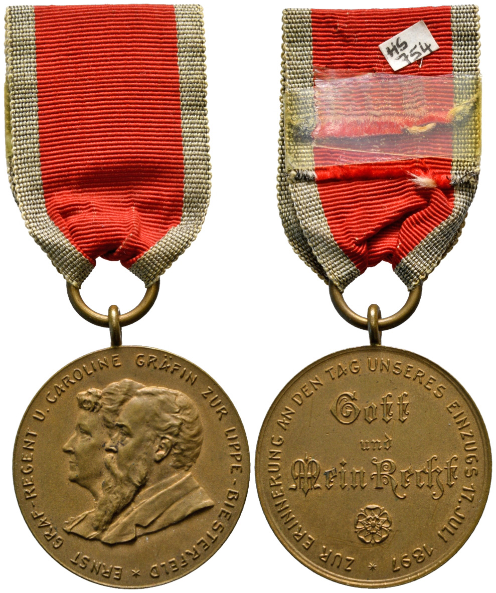 DEUTSCHE ORDEN UND EHRENZEICHEN SAMMLUNG PETER GROCH: FÜRSTENTUM LIPPE ...