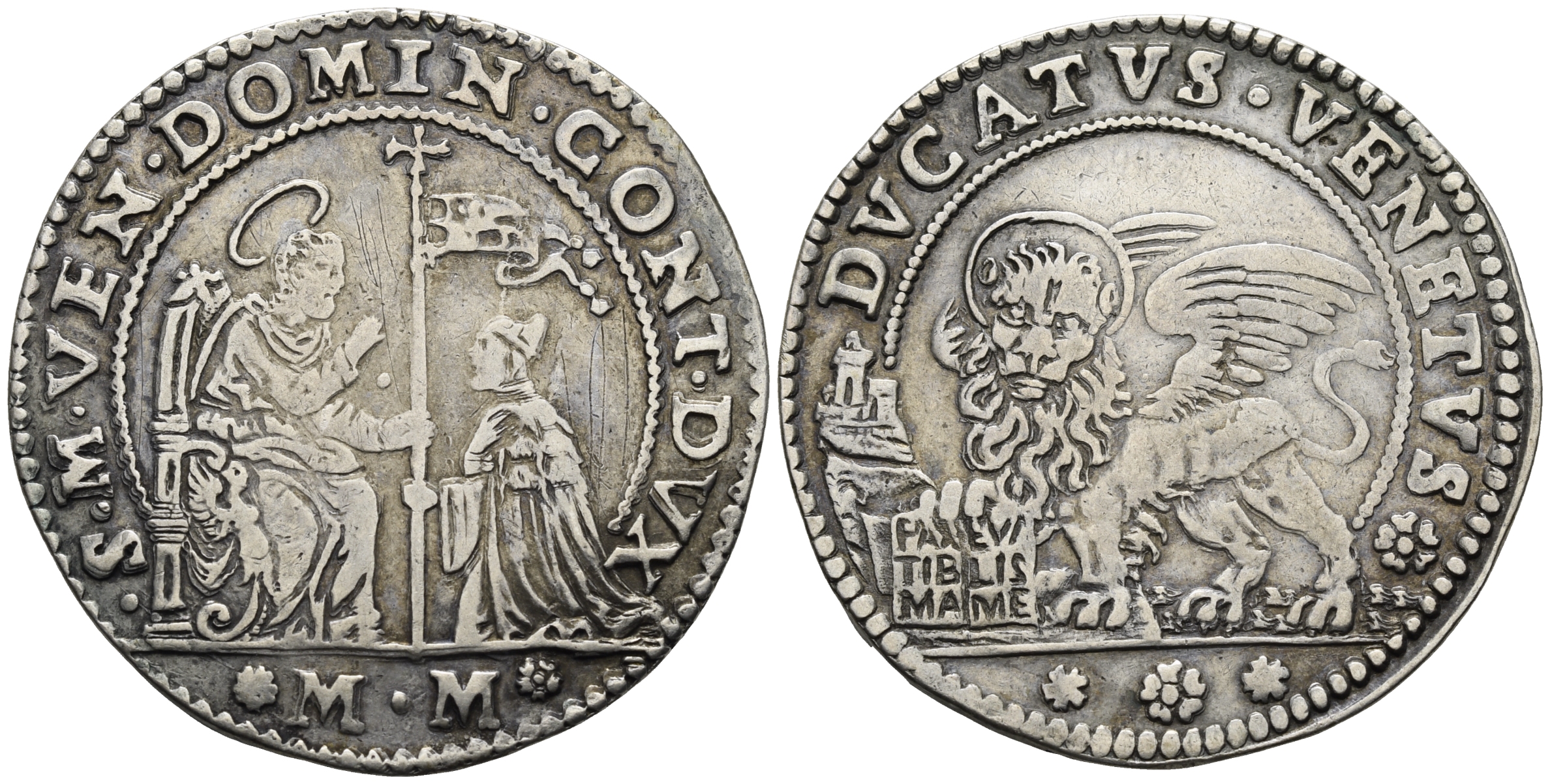 ITALIEN VENEDIG Domenico Contarini, 1659-1674. Ducato o. J. (1663 ...