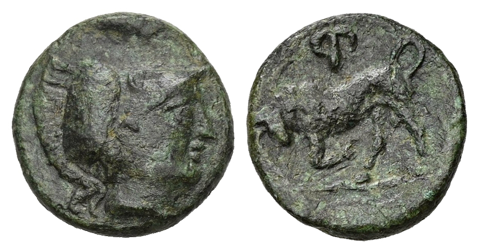 PELOPONNESUS PHLIASIA. PHLIUS. Æ-Dichalkon, 350/325 v. Chr.; | 396026