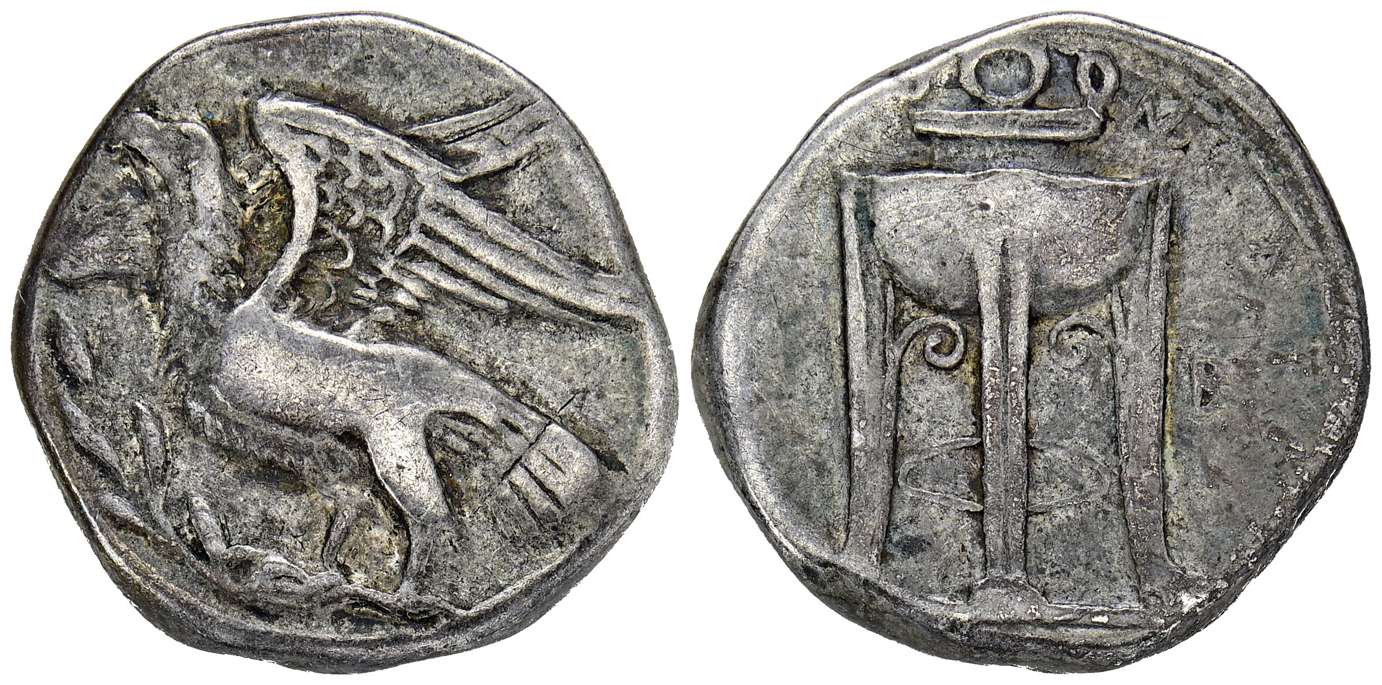 BRUTTIUM KROTON. AR-Stater, 350/300 v. Chr.; | 443217