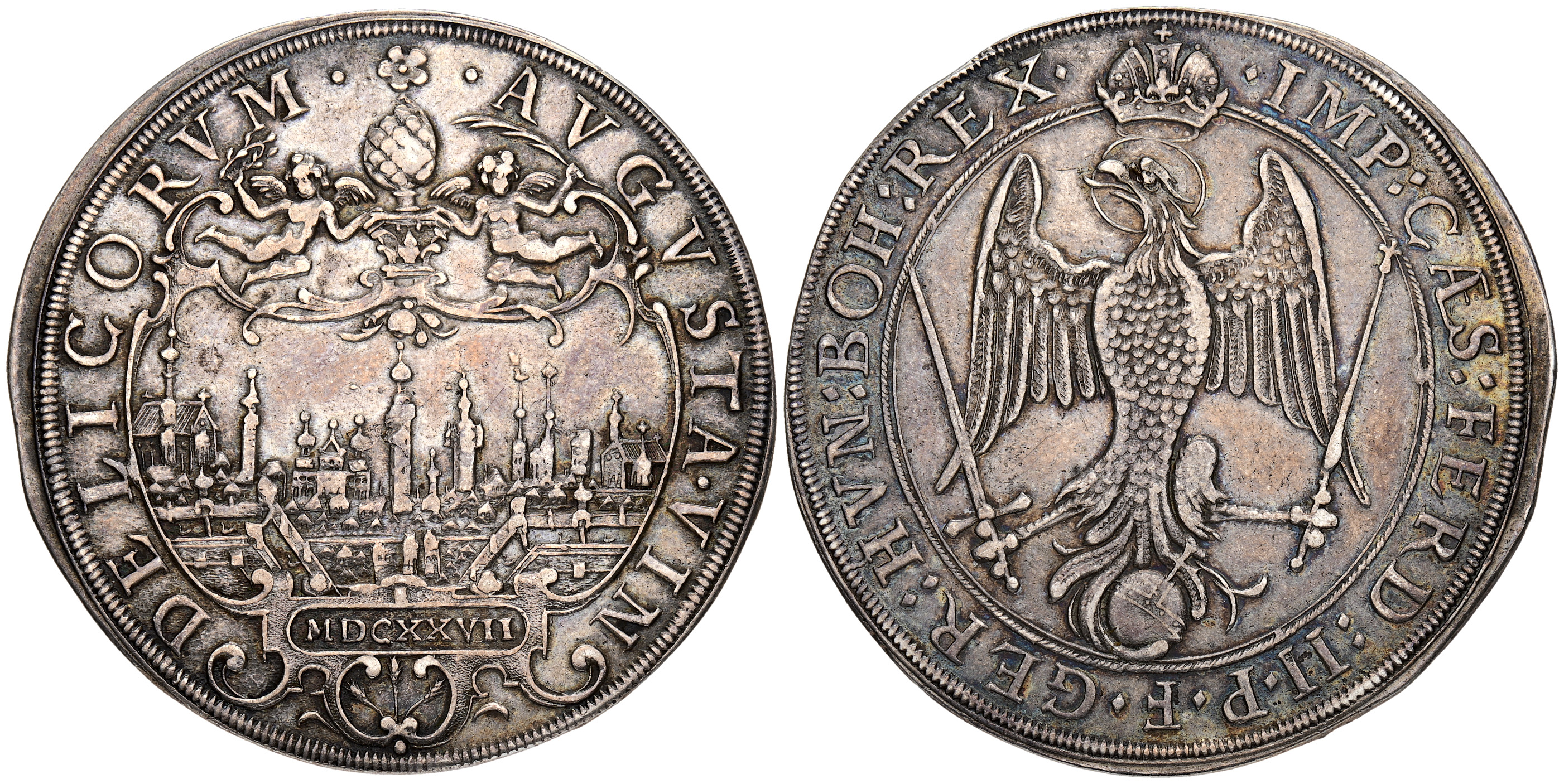 AUGSBURG STADT Reichstaler 1627, | 976014